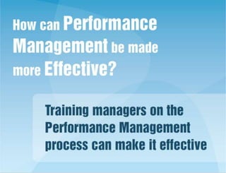 Performance Management Training through E-learning | PPTX | Online ...