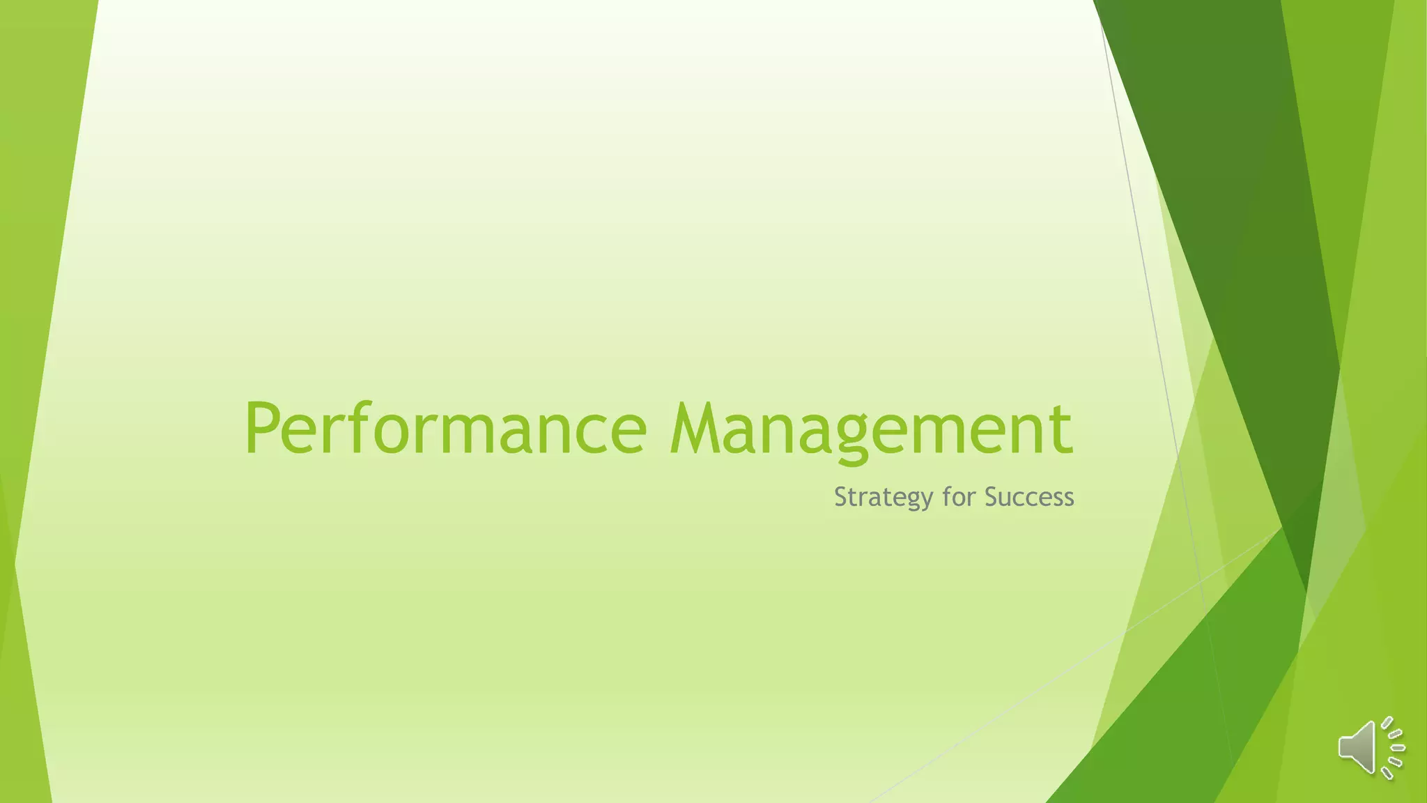 Performance management | PPT