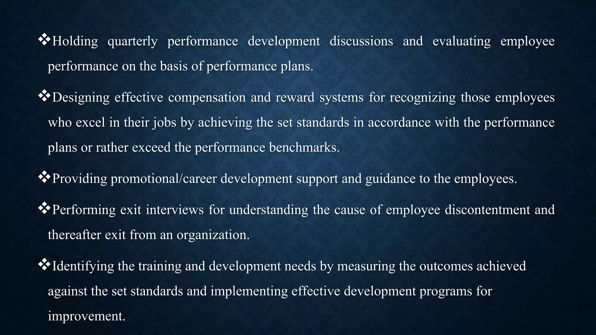 Human Resource Planning & Development (HRDP) | PPTX