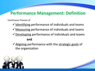 Performance management | PPTX