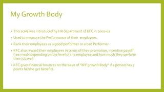Performance management of KFC | PPTX