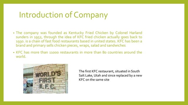 Performance management of KFC | PPTX | Human Resources | Business