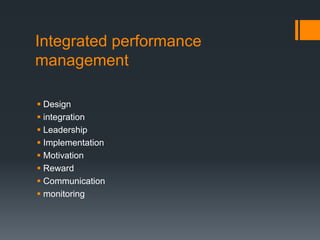 Performance management | PPT