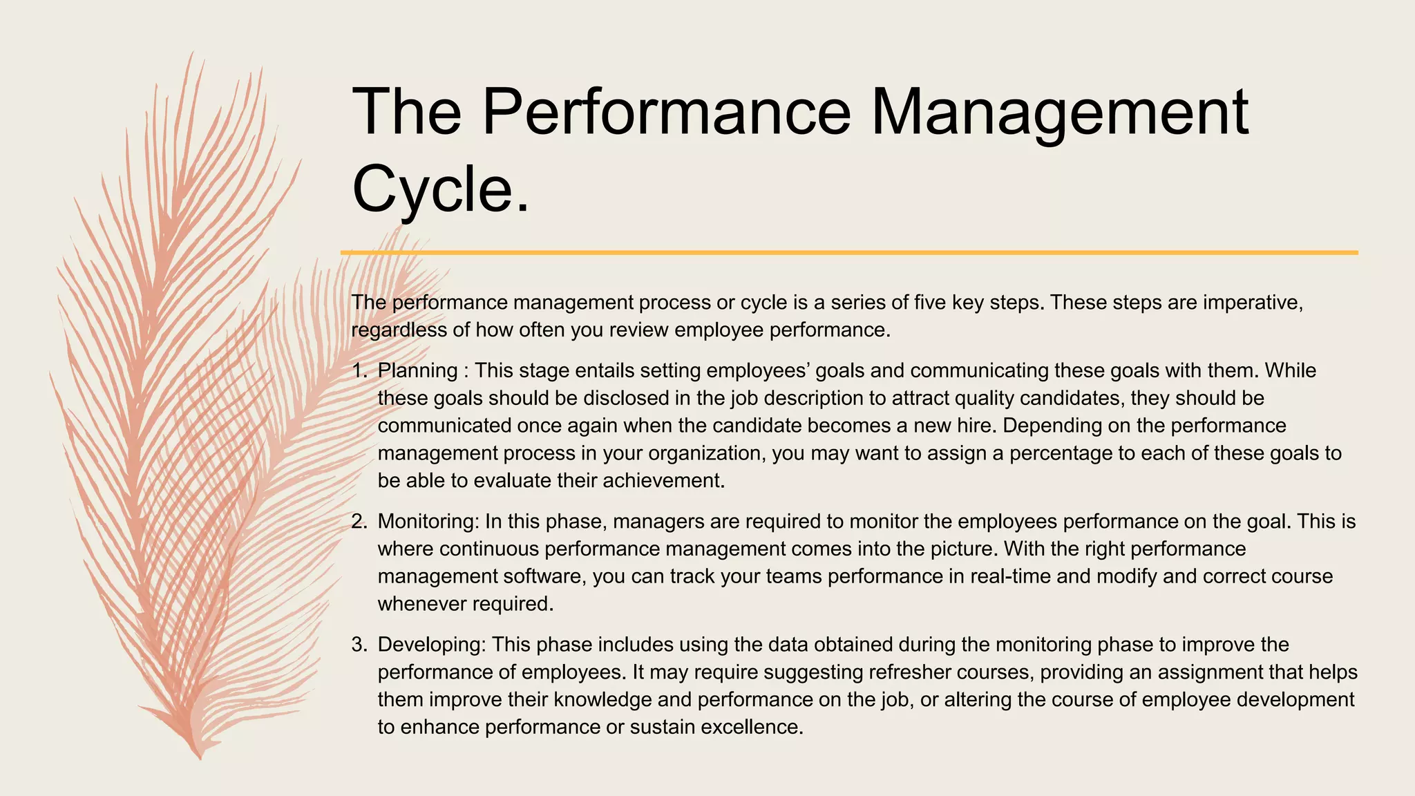 Performance management | PPTX