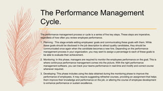 Performance management | PPTX