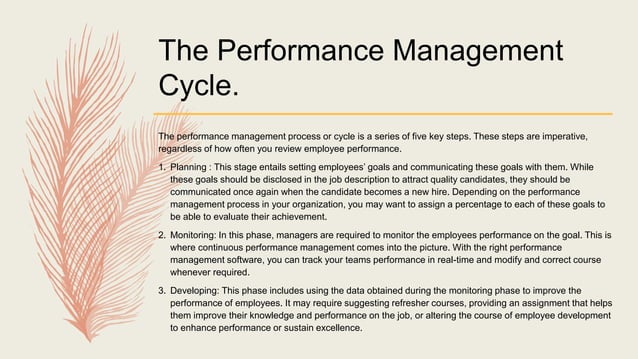 Performance management | PPTX
