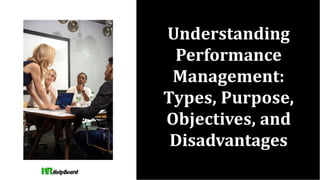 Performance Management in Human Resource Management | PPTX