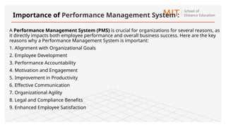 Performance management system in HR Management | PPT