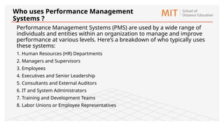 Performance management system in HR Management | PPTX