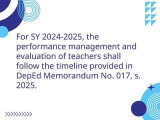 PERFORMANCE MANAGEMENT AND EVALUATION SYSTEM FOR TEACHERS.pptx