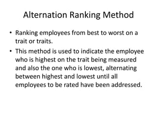 Performance management and appraisal | PPTX | Resume Writing and Advice ...