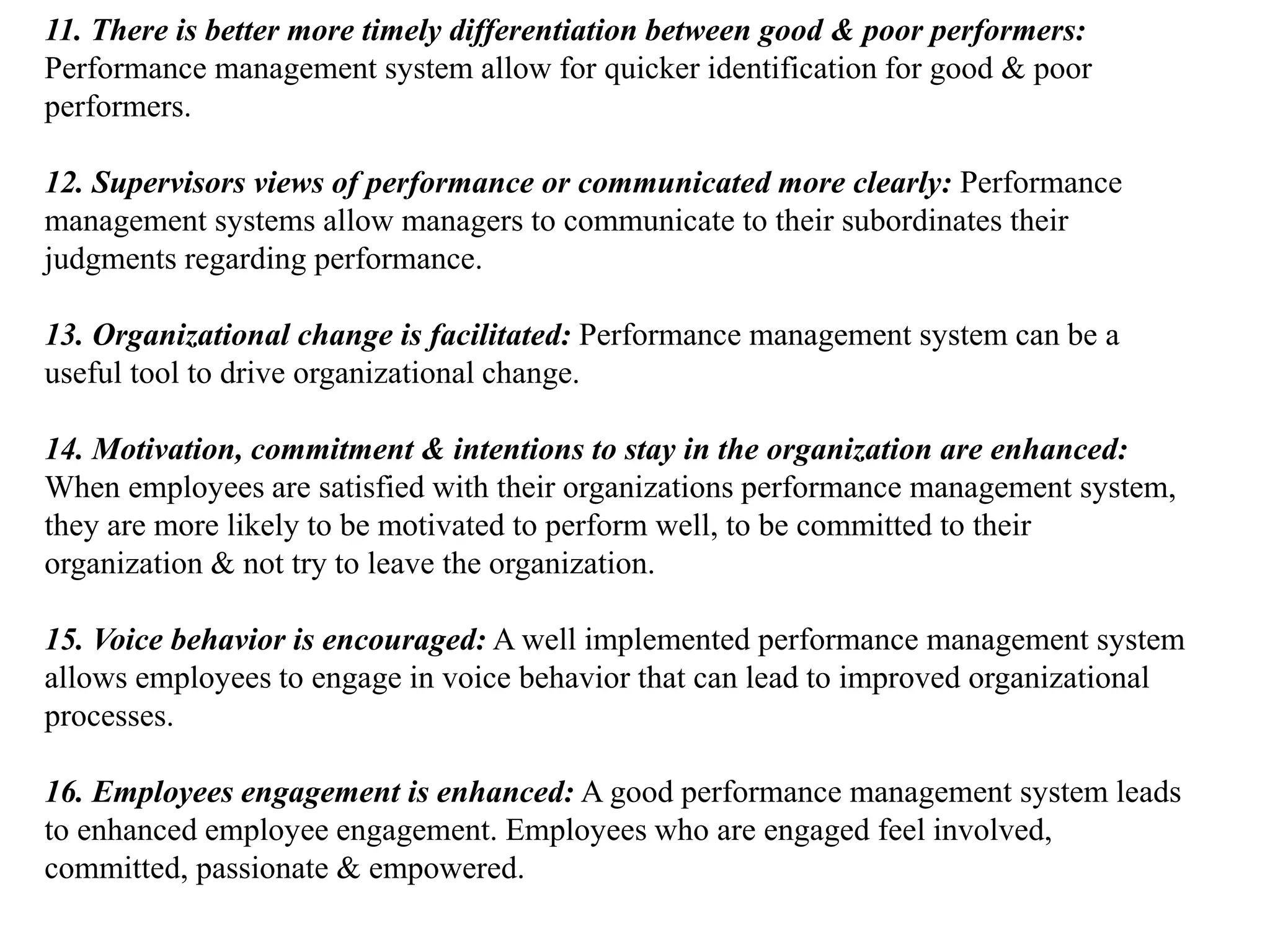 Performance management and leadership development program | PPTX