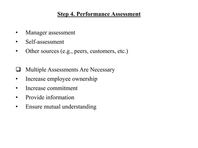 Performance management and leadership development program | PPT