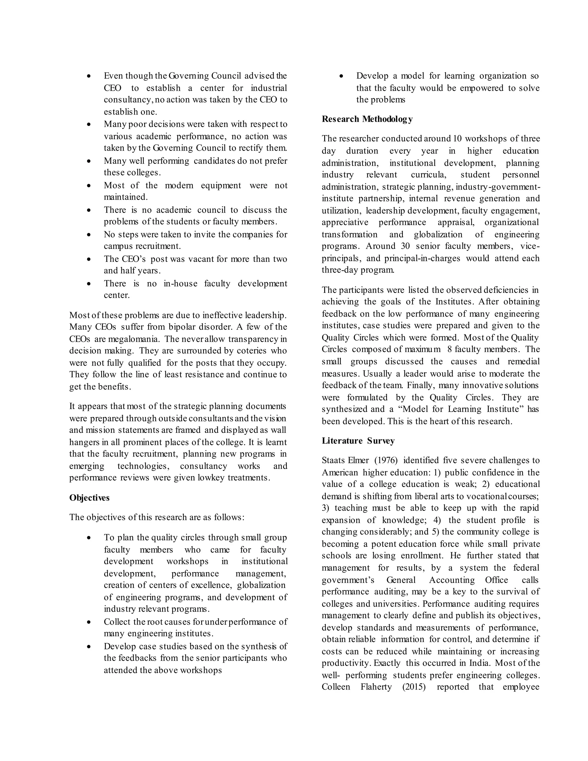 Performance management and turnaround mechanism of poorly performing ...