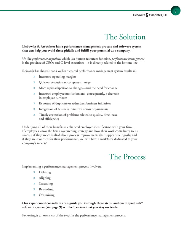 Performance Management Booklet | PDF