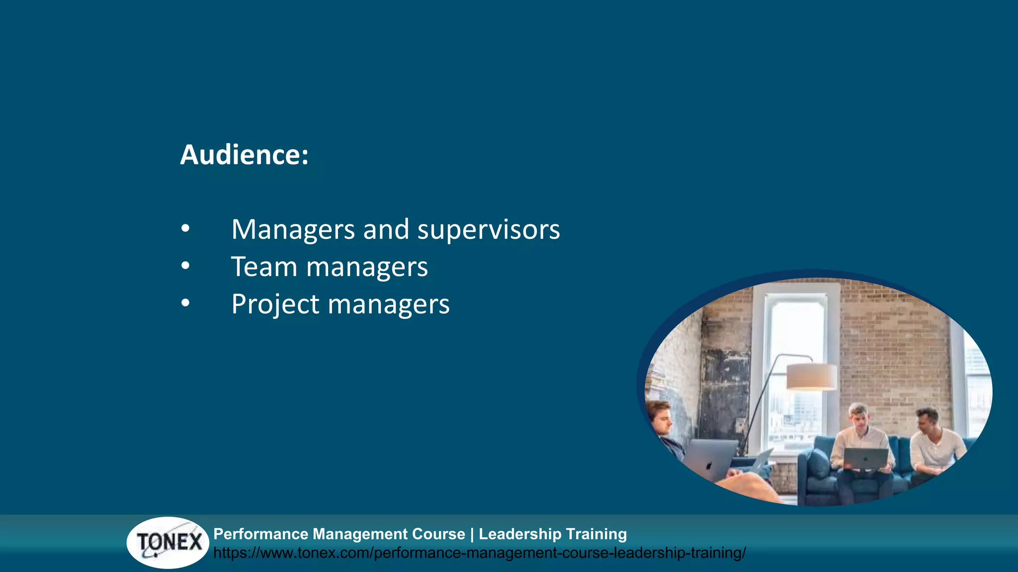 Leadership Course on Performance Management Training | PPT