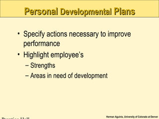 Performance Management & Employee Development {Lecture Notes} | PPT
