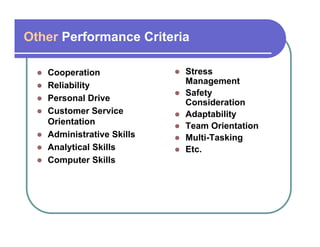 Performance management framework | PDF