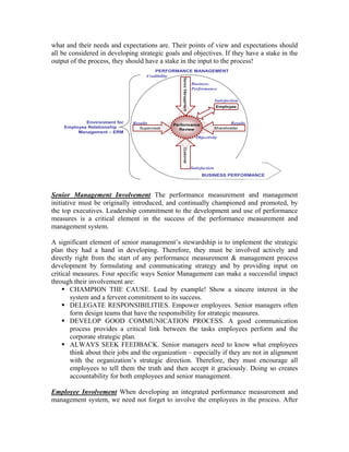 Performance management framework | PDF | Business Administration | Business