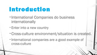 Performance management in cross culture | PPT