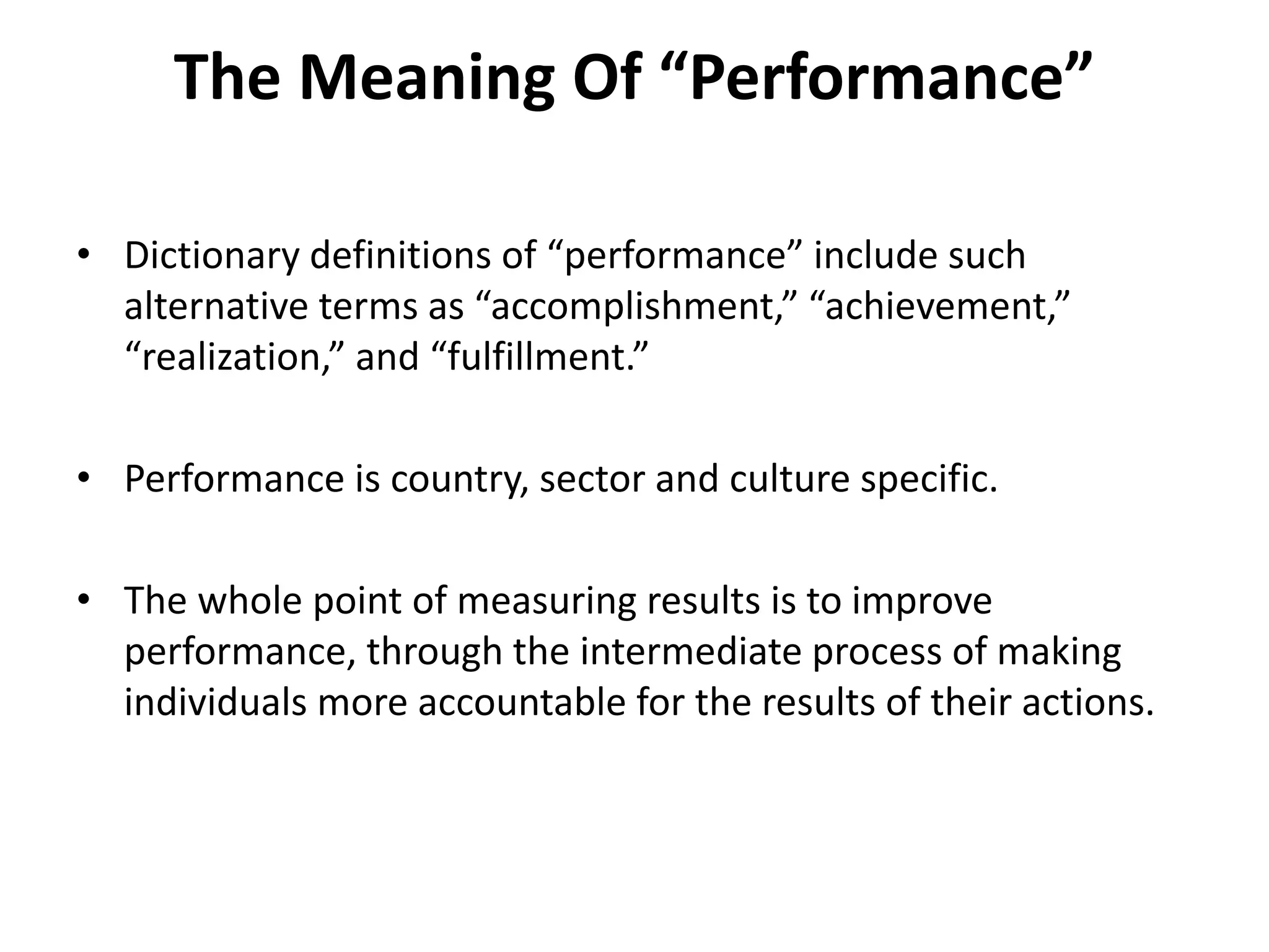 Performance management in public sector of pakistan | PPTX