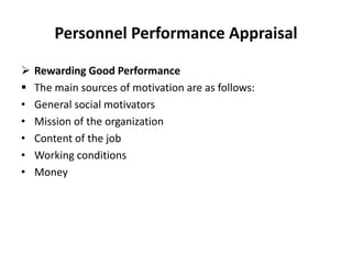 Performance management in public sector of pakistan | PPTX