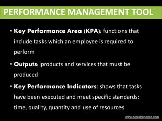Introduction to Performance Management by Derek Hendrikz | PPTX | Human ...