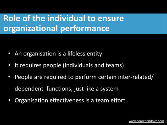 Introduction to Performance Management by Derek Hendrikz | PPTX | Human ...