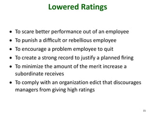 Performance management manager training | PPTX
