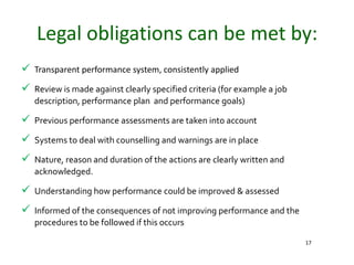 Performance management manager training | PPTX