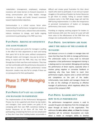 Performance Management Pain Points | PDF
