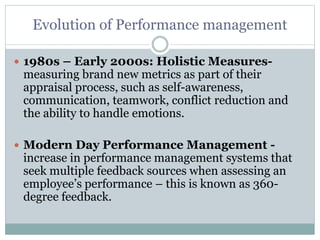 PERFORMANCE_MANAGEMENT_Presentation.ppt | Human Resources | Business