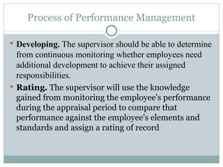 Human Resource Management Topic PERFORMANCE MANAGEMENT Presentation | PPT