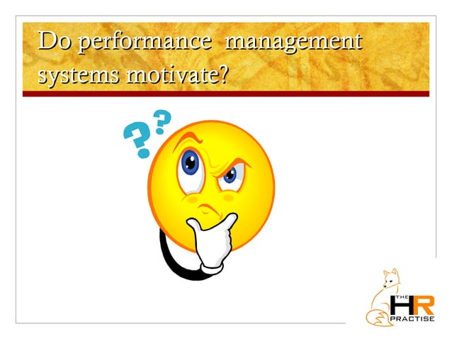 Performance Management And Employee Motivation Ppt