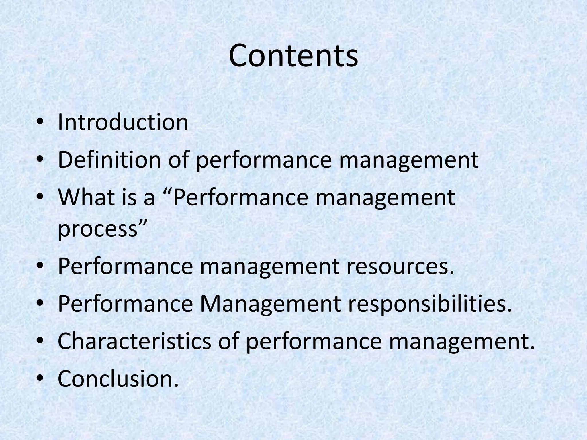 Performance management process hr | PPTX