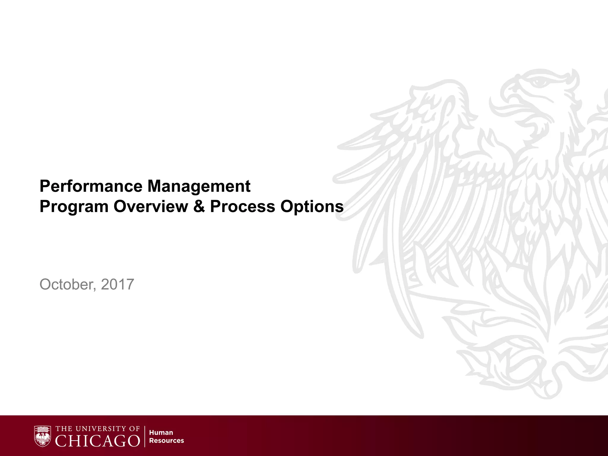 Performance Management Program Overview and Process Options.pptx