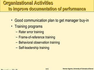 Performance Management Skills {Lecture Notes} | PPT