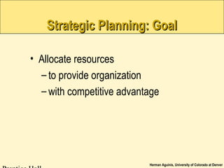 Performance Management & Strategic Planning {Lecture Notes} | PPT