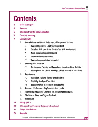 Performance management survey | PDF