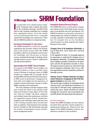 Performance management survey | PDF