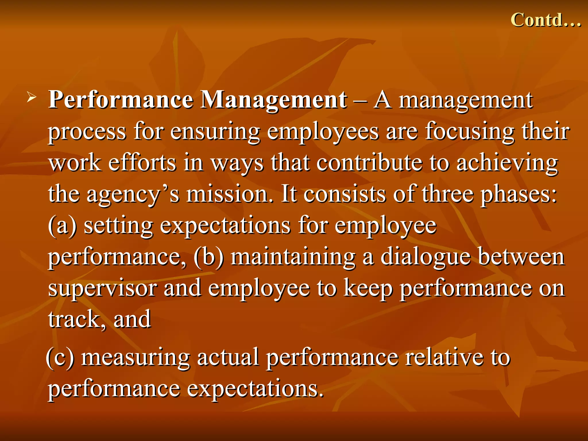 Performance management system | PPT