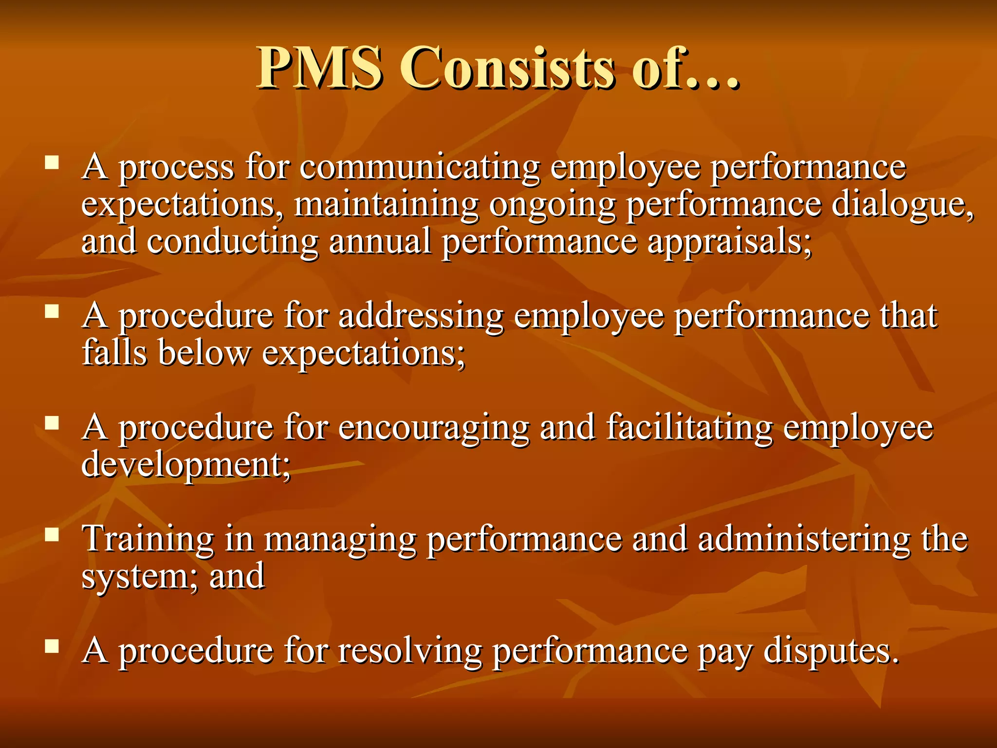 Performance management system | PPT