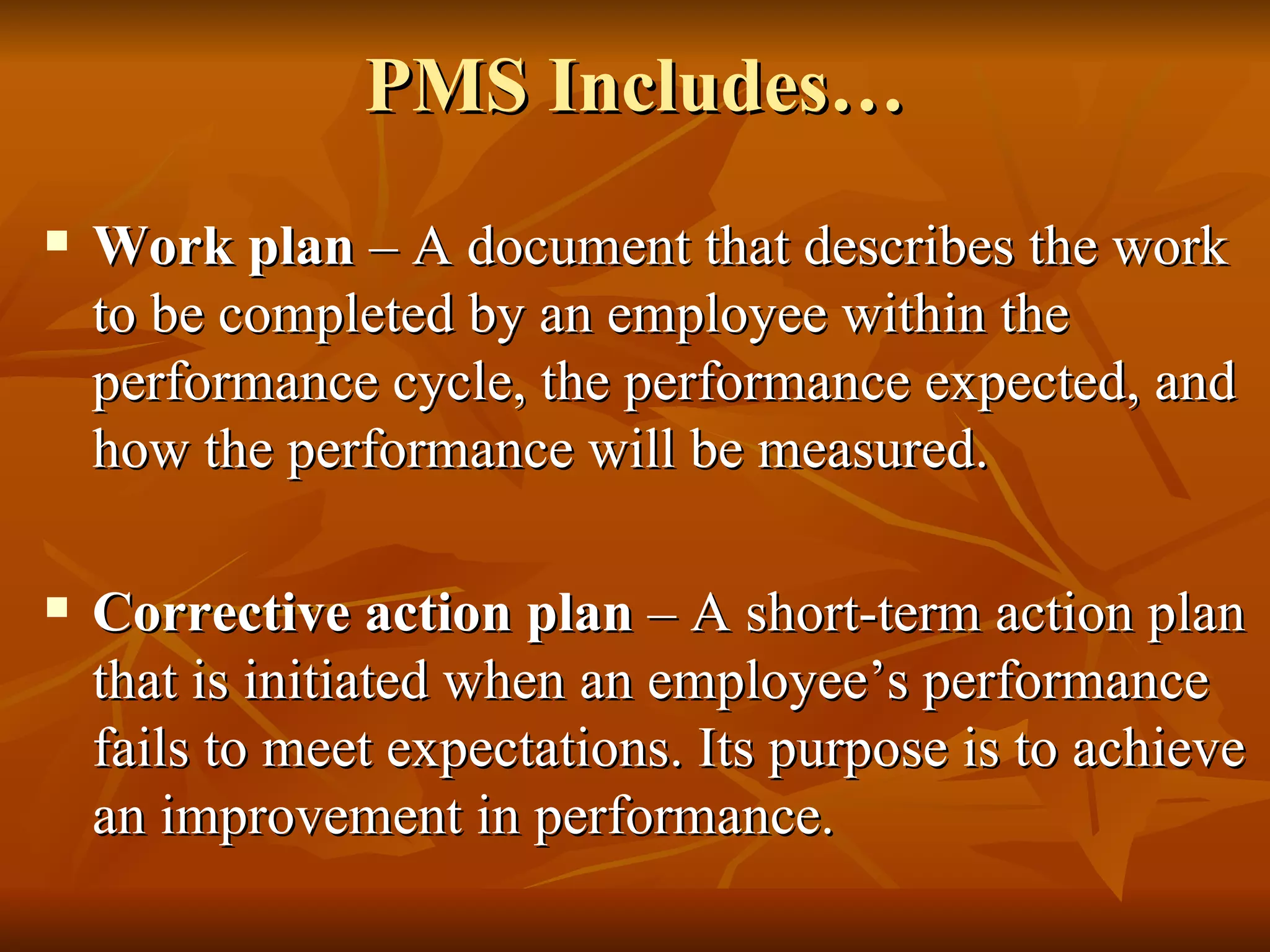 Performance management system | PPT