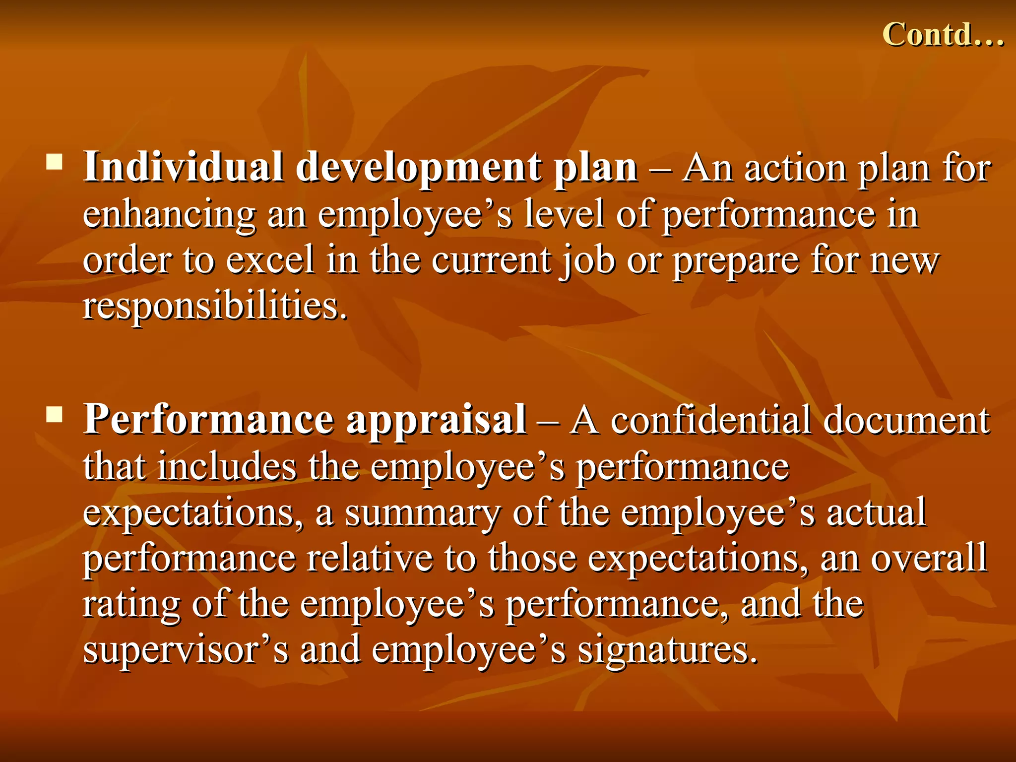 Performance management system | PPT