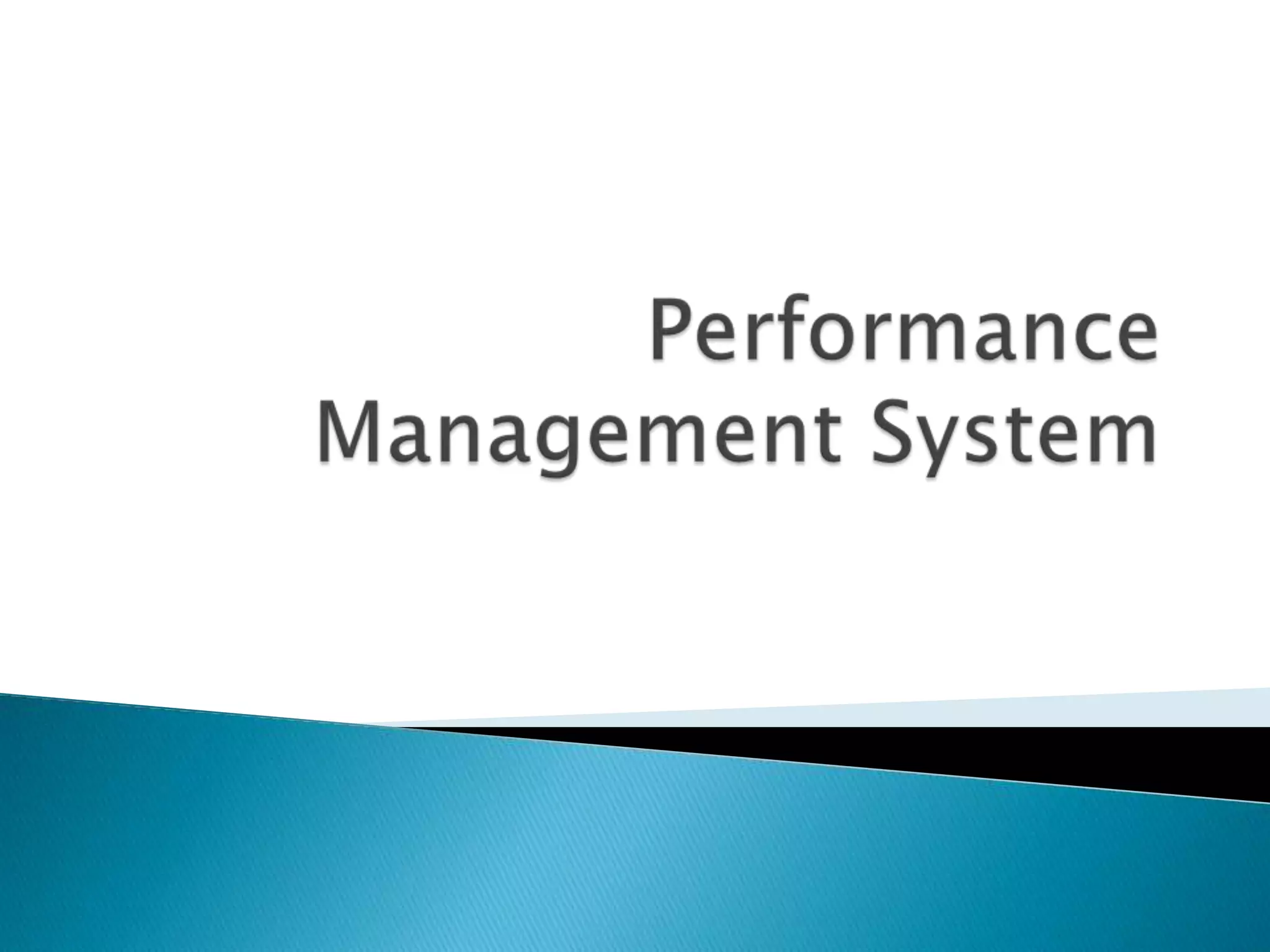 Performance management system | PPTX | Human Resources | Business