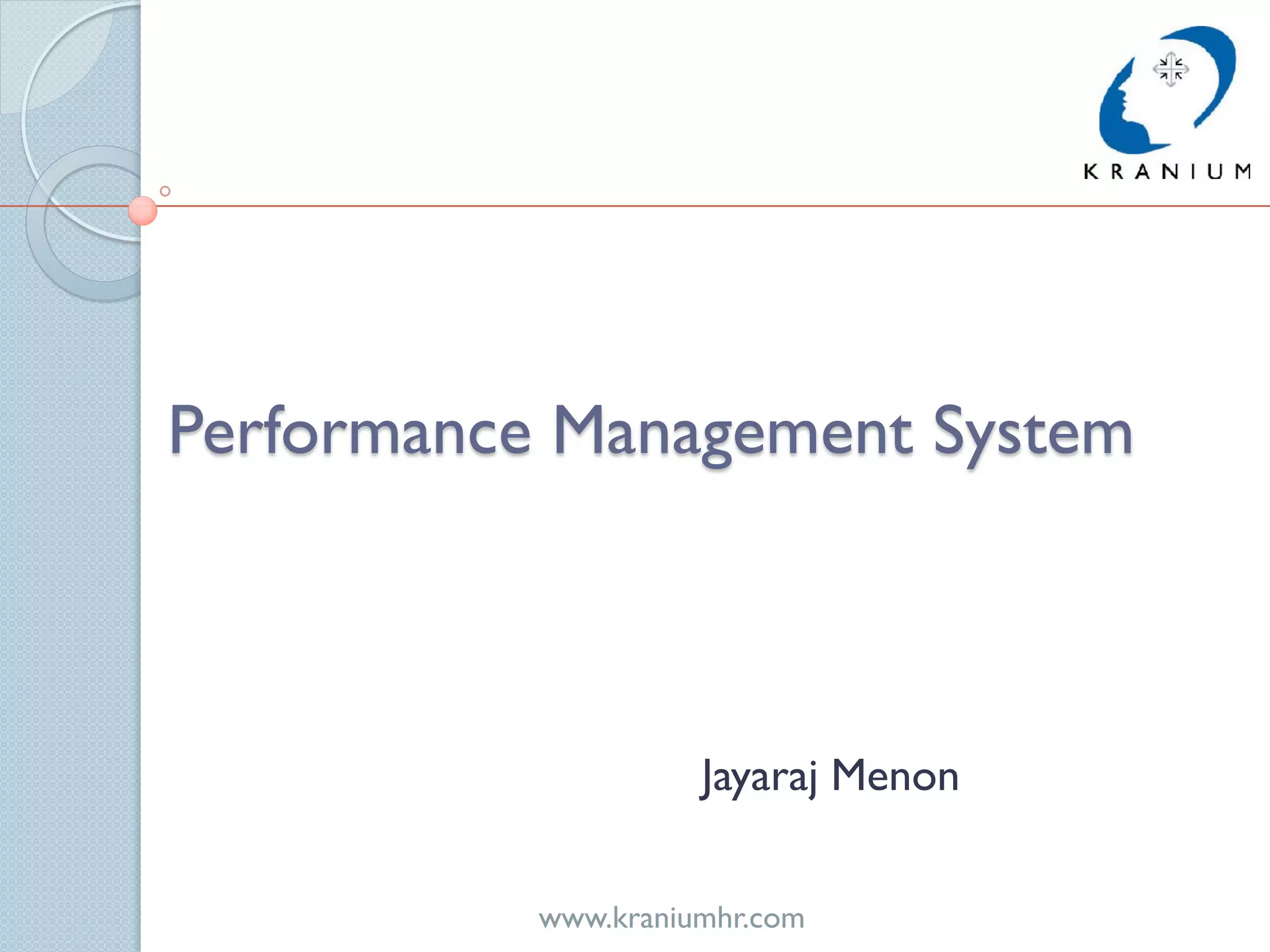 Performance Management System | PPT