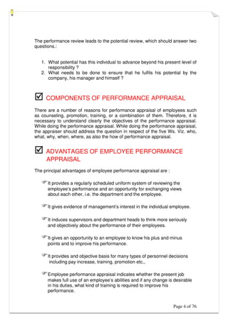 Performance management system | PDF