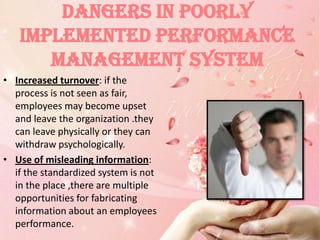 Performance management system | PPTX