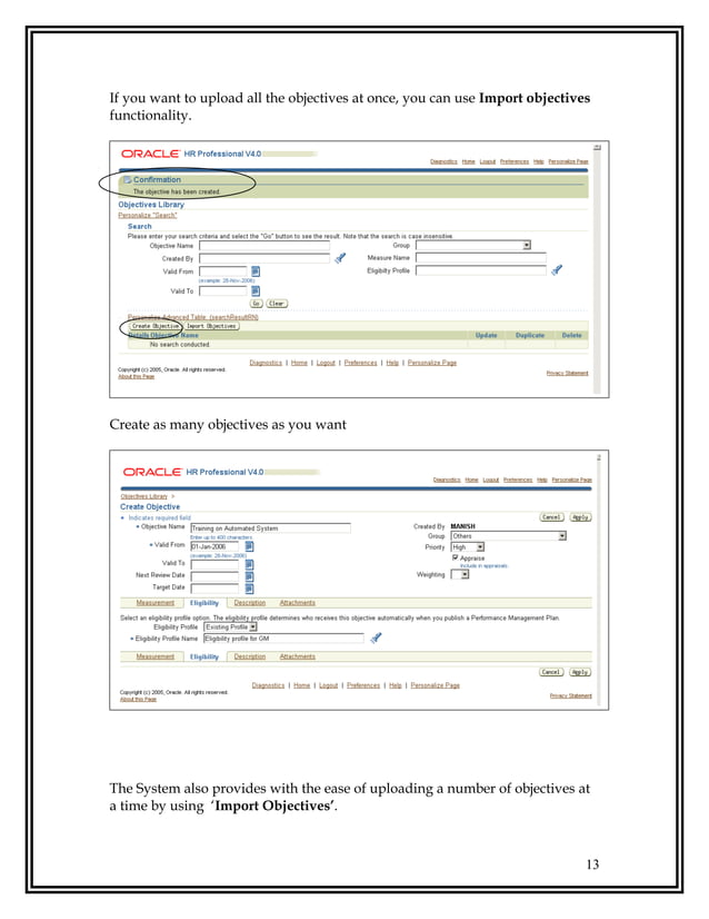 Setup Oracle EBS R12 Performance Management | DOC