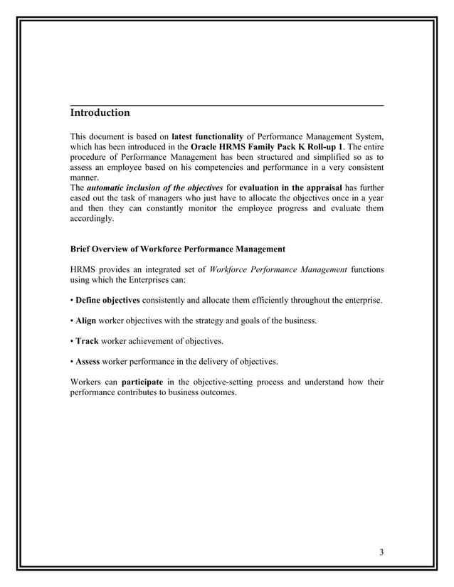 Setup Oracle EBS R12 Performance Management | DOC